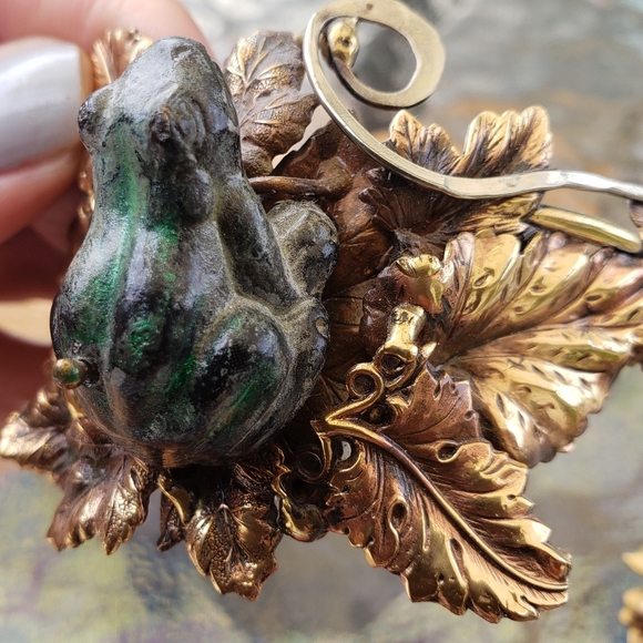 Artisan | Jewelry | Exquisite Set Artisan Frog Neck Collar And Cuff ...